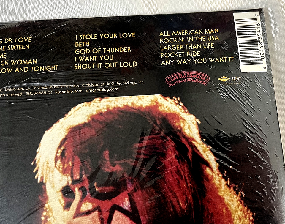 KISS Alive II 45th Anniversary 2LP Red/blue Swirl Vinyl KISSonline ...