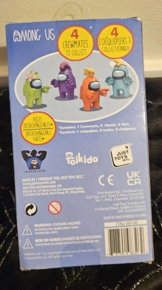 Among Us Toikid, Cheese, Crested Helmet (Orange Crewmate)(Walmart ...