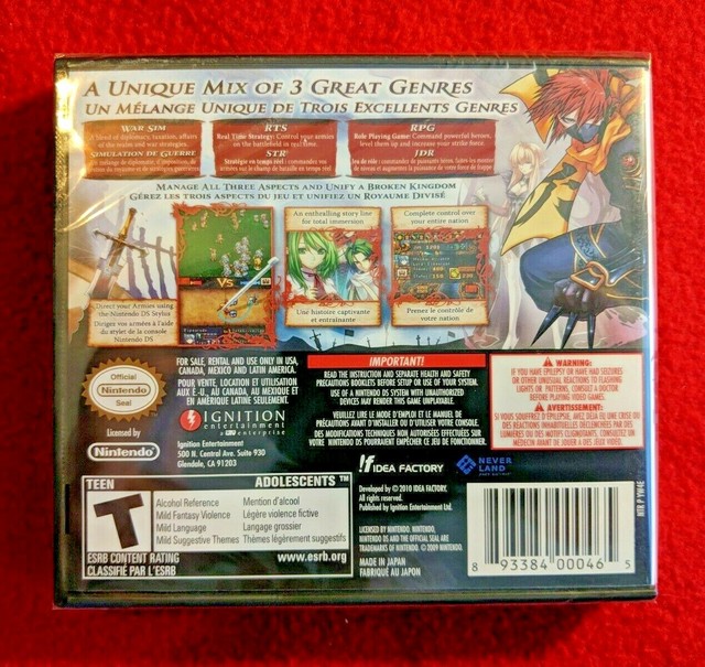 Spectral Force Genesis (Nintendo DS, 2010) for sale online | eBay