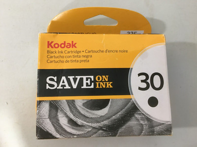 Genuine Kodak 30 Black Ink Cartridge Inkjet Printers 30B 335 Page ESP ...