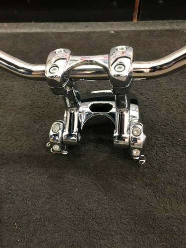 HARLEY-DAVIDSON OEM HANDLEBAR, RISER AND TOP CLAMP ASSY. FROM 2016 H-D ...