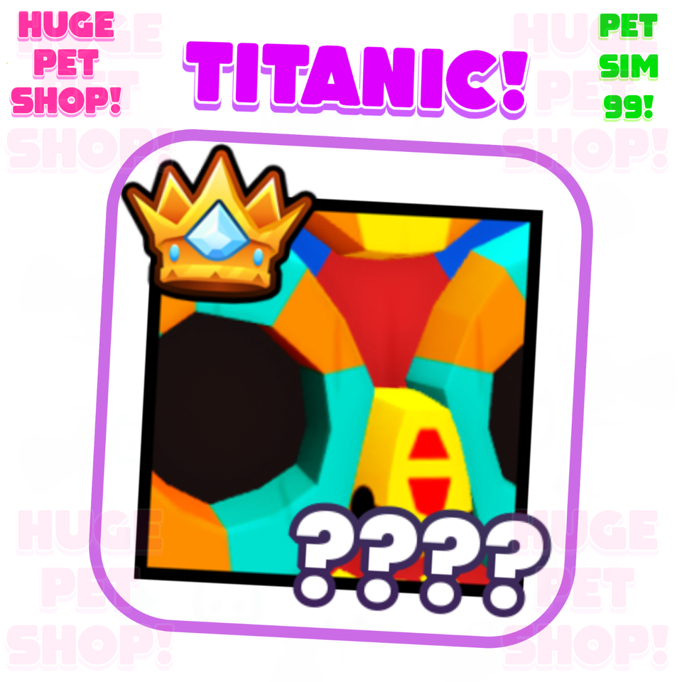 Treasure Exclusive Egg & all - Pet Simulator 99 PS99 -CHEAP & Fast ...