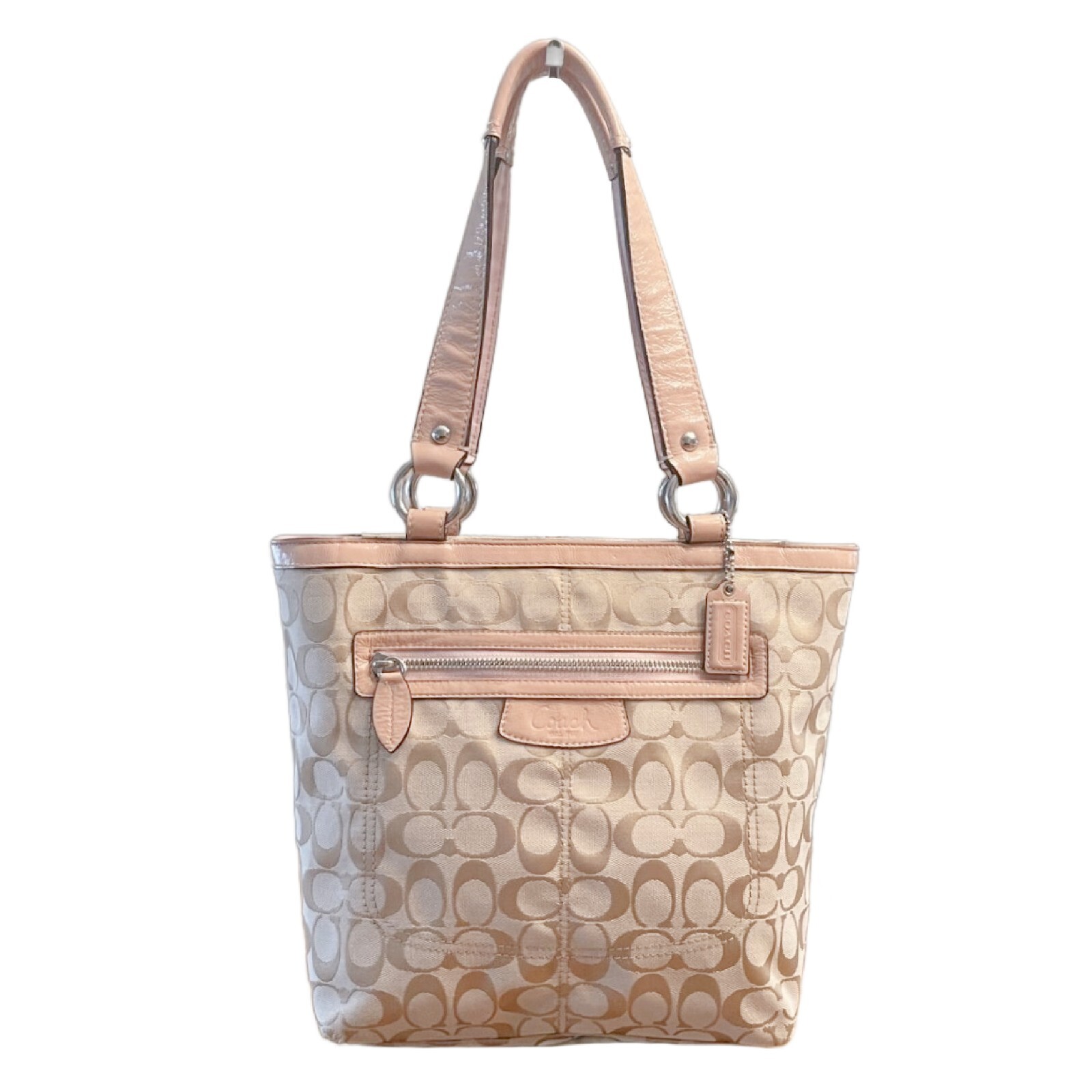 COACH Penelope Signature C Lunch Tote Jacquard Handba… - Gem