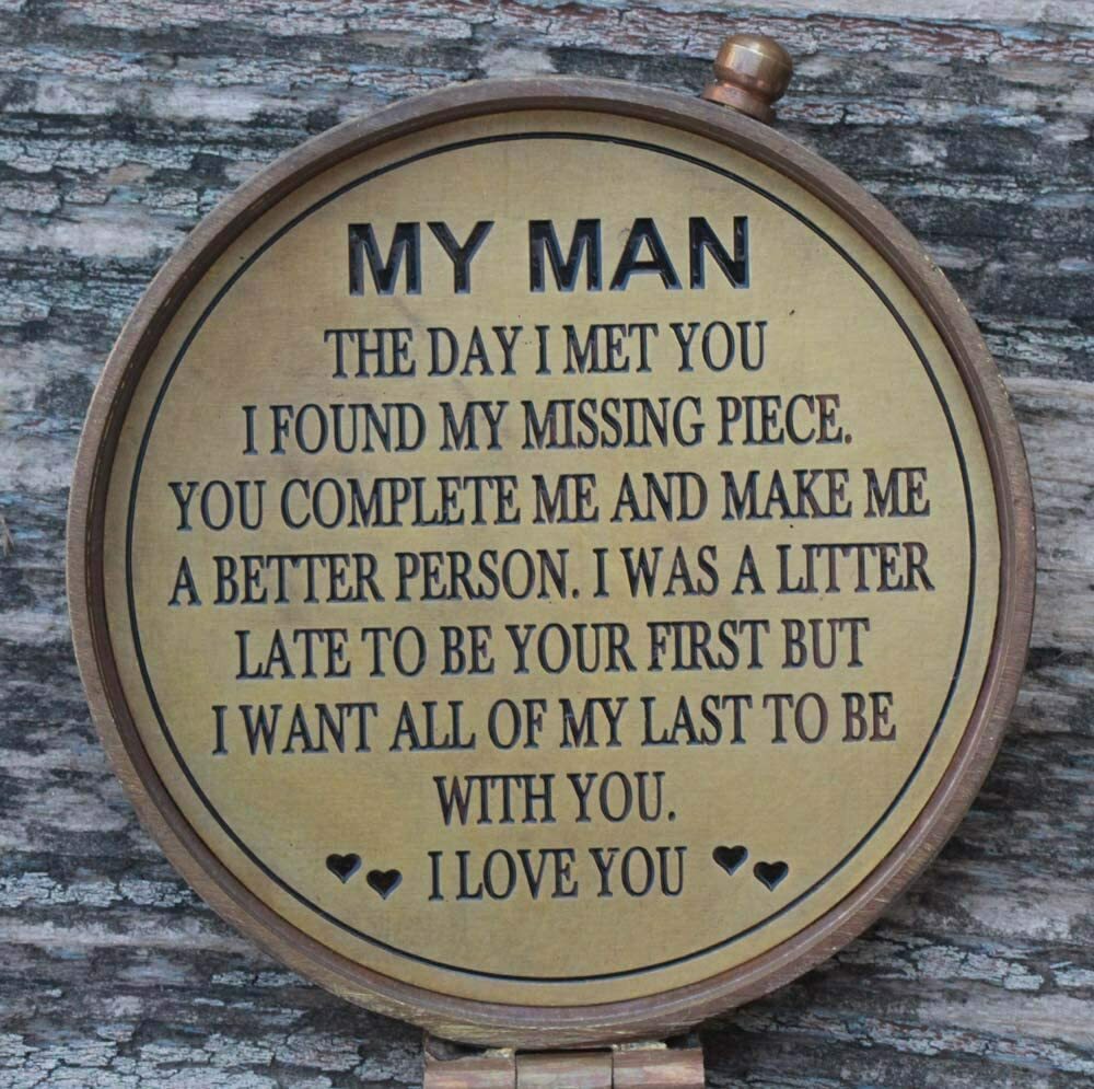 My Man Quotes