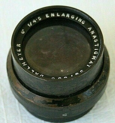 DALLMEYER 6" Enlarging Anastigmat f4.5 Lens rare | eBay UK