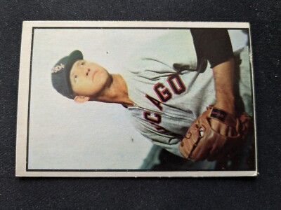 1953 Bowman Color Baseball Card # 88 Joe Dobson - Chicago White Sox (VG ...