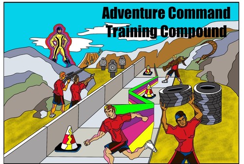 Super Joe / Adventure Command - Training Compound Set (Includes Random Figures) | eBay