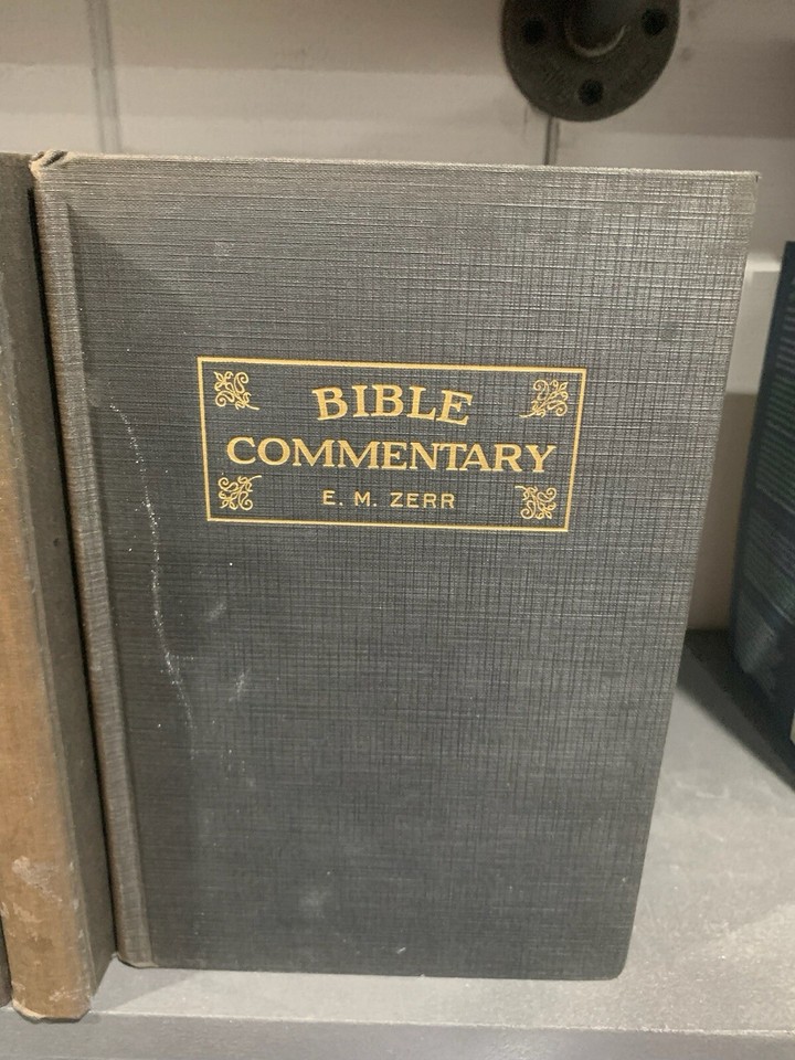 E. M. Zerr’s Old Testament Bible Commentary Church Of Christ | eBay