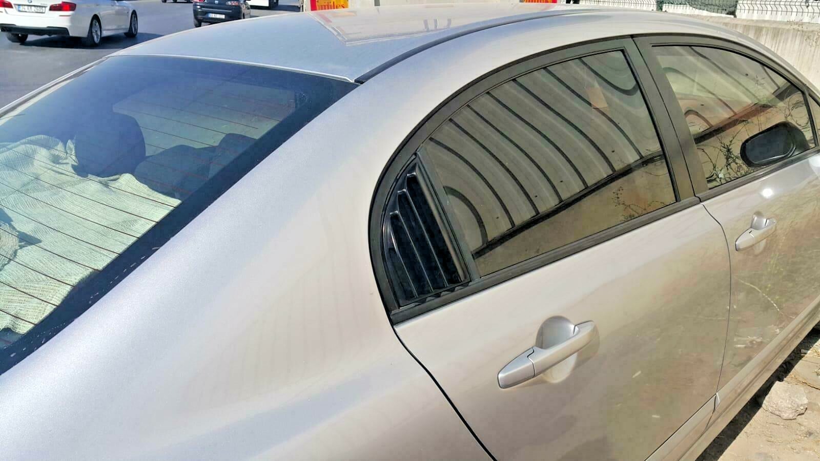 Fits For 2006-2011 Honda Civic Sedan Rear Quarter Panel Side Window ...