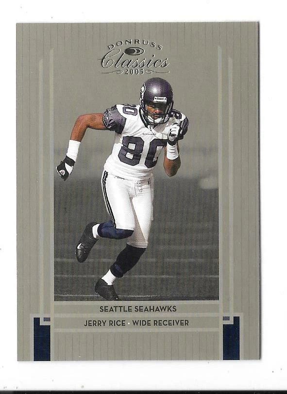 Jerry Rice Seahawks Card