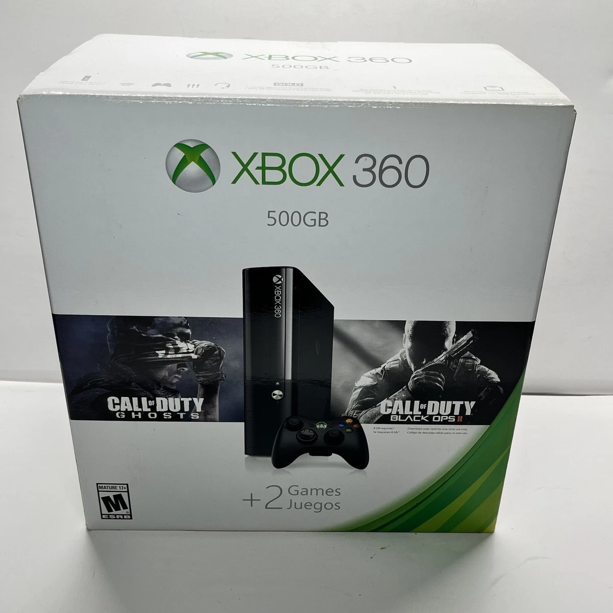 Call Of Duty Ghosts Xbox 360 Box