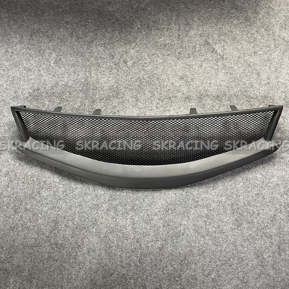 For 2008-2009 Nissan Altima Coupe Matte Black Front Bumper Mesh Grille ...