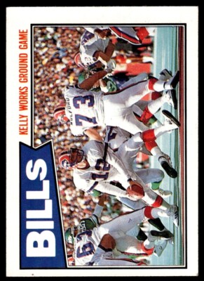 1987 Topps Buffalo Bills Jim Kelly RC #361 | eBay