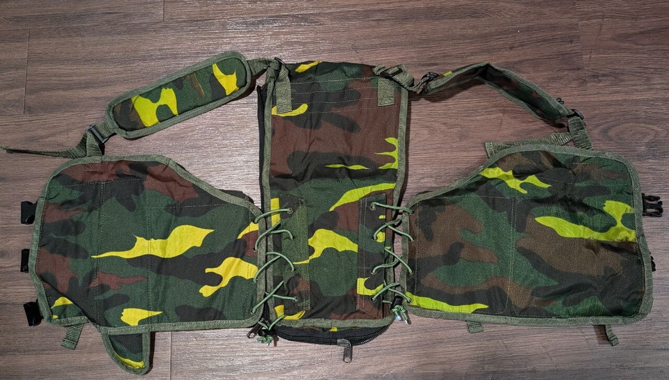 Modern Vietnam Army Border Guard Vest X20 Chicom K07 CAMO Mag Bag Rig ...