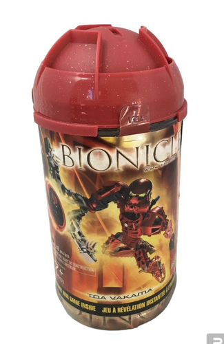 LEGO BIONICLE # 8601 TOA VAKAMA - BRAND NEW IN FACTORY SEALED CANISTER ...