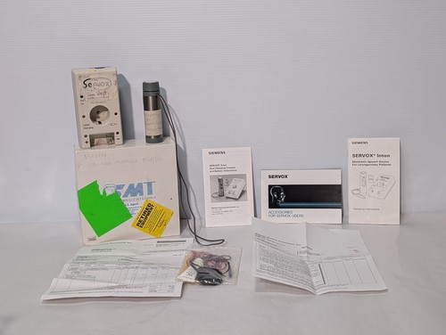 Siemens Servox Inton Digital Electronic Speech Device w Dual Charging ...