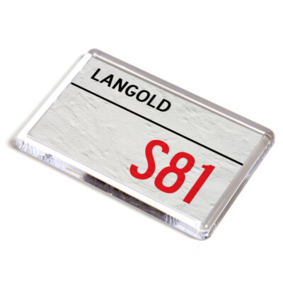 FRIDGE MAGNET - Langold S81 - UK Postcode | eBay UK