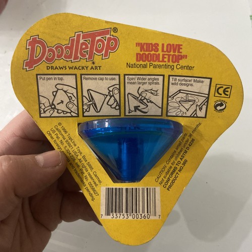 Doodletop Vintage Marker Blue 1996 The Top That Draws | eBay