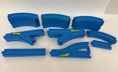 TOMY Lot of 50 Thomas & Friends Trackmaster Blue Tracks - 12 Switch ...