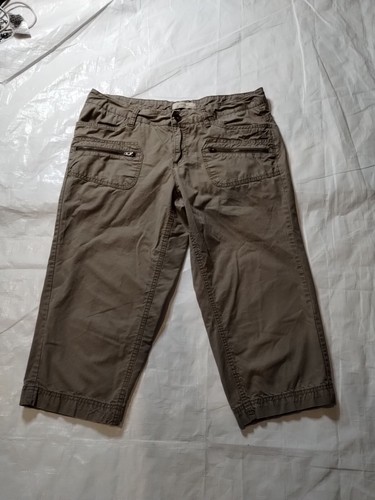 Natural Reflections Women's Size 10 Tan/brown Cargo Capri Pants | eBay
