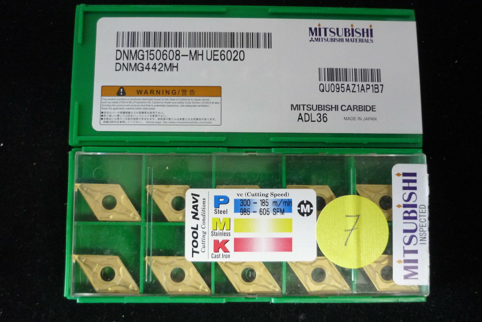 10 Stck. Mitsubishi DNMG 150608-MH UE6020 | eBay.de