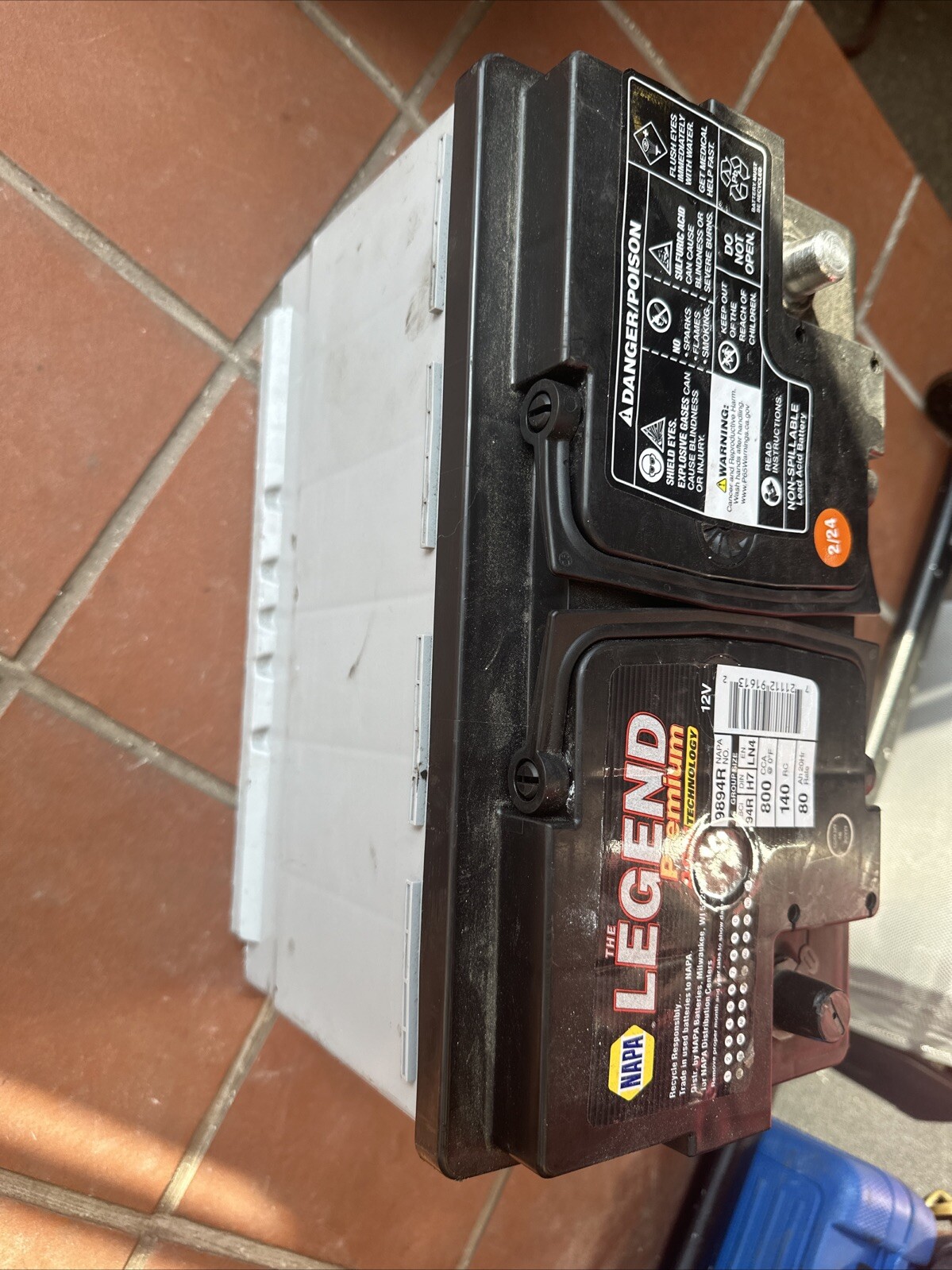 Napa The Legend Premium AGM Technology Car Vehicle Battery 9894R 12V | eBay