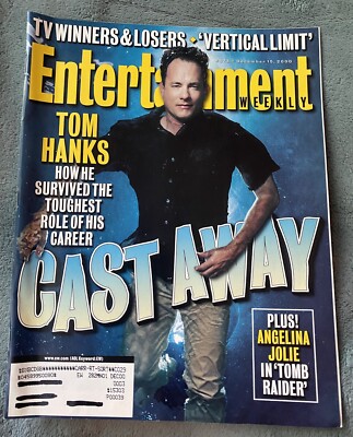 Tom Hanks Entertainment Weekly Magazine #573 December 15, 2000 Angelina ...