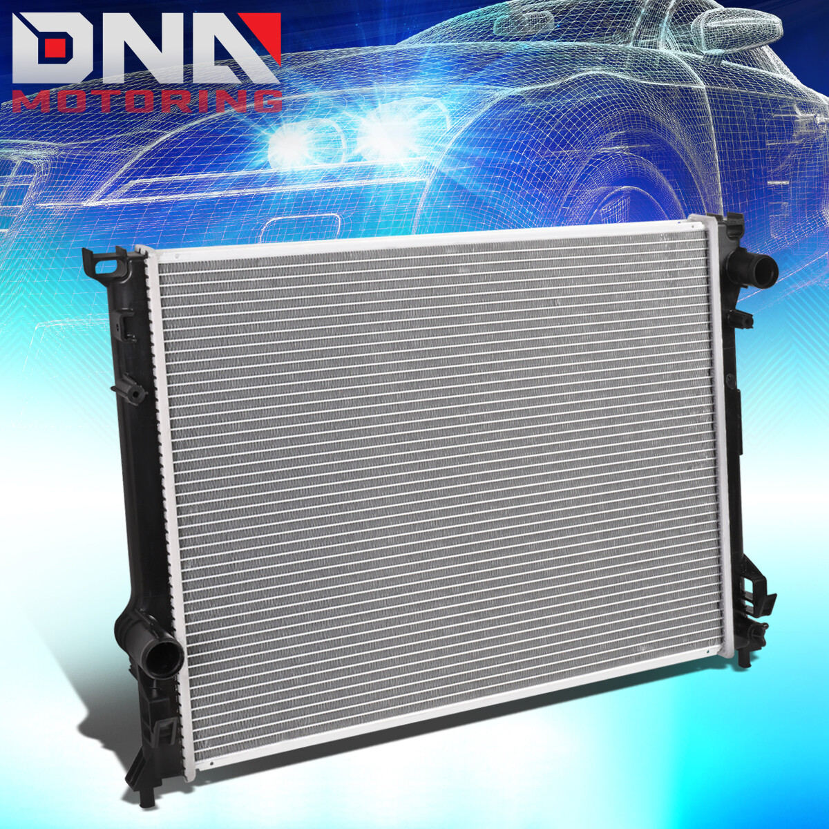 For 2009-2017 Dodge Challenger Charger Chrysler 300 Radiator Aluminum ...