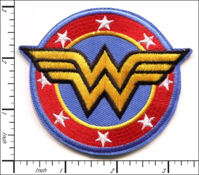 16 Pcs Embroidered Iron on patches Wonder Woman Superhero 86x73mm ...