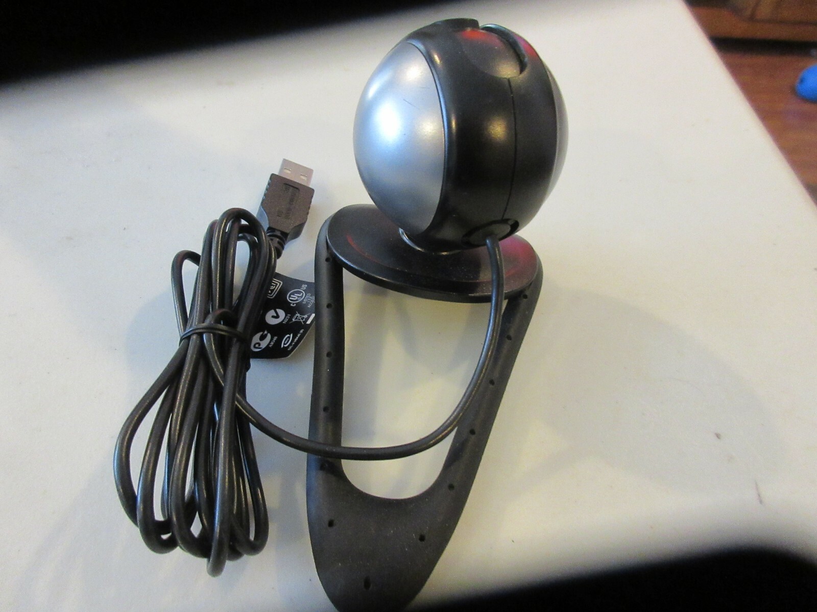 Logitech Webcam V-UBK45 RightLight RightSound Technology Camera Web Cam ...