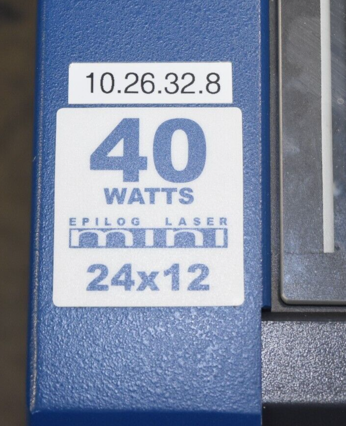 Epilog Mini Laser Engraving Machine 24" X 12" 40 Watt | eBay