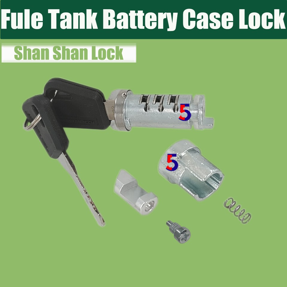 Shanshan Canon Lock & Keys for Ebike Fule Tank Electric Bicycle Battery ...