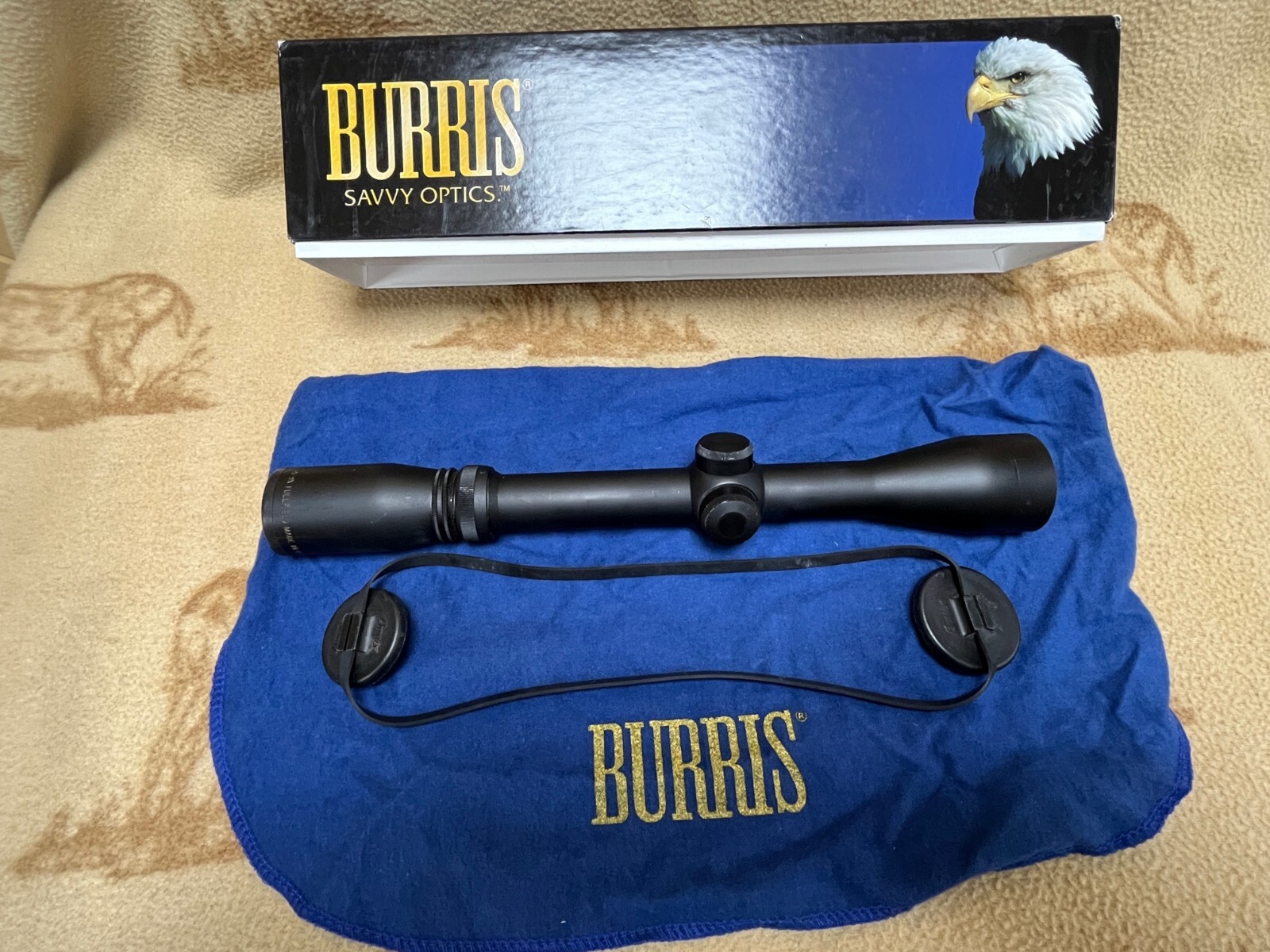 Burris Fullfield 3x-9x40mm Rifle Scope "1 in." Made in USA Duplex ...