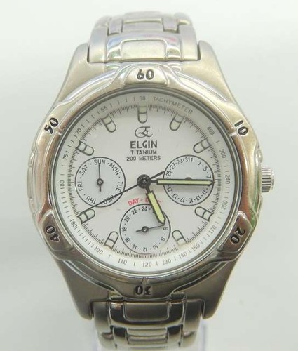 Montre analogique Elgin Fk-954E | eBay