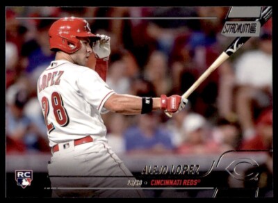 Alejo Lopez 2022 Topps Stadium Club Rookie RC Card #174 Cincinnati Reds ...