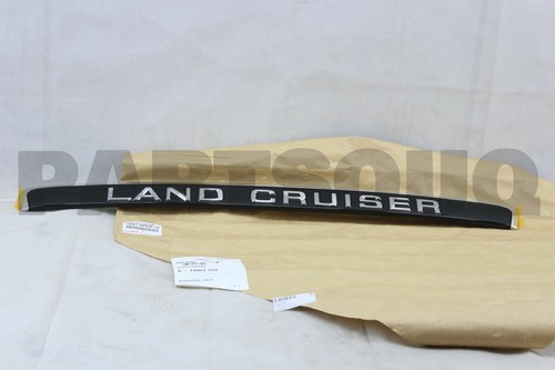 7544160500C0 Genuine Toyota PLATE, BACK DOOR NAME, NO.3 75441-60500-C0 ...