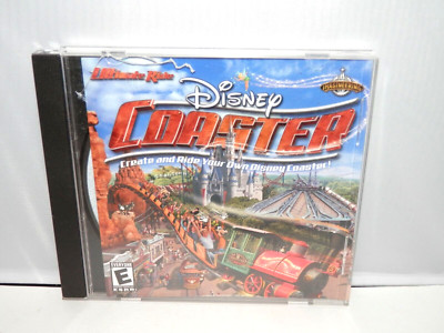 Disney Coaster Ultimate Ride PC Game - CD ROM Windows Create & Ride ...