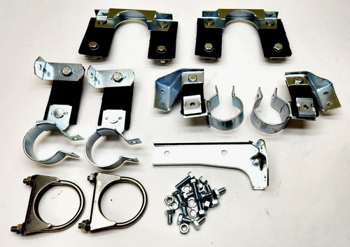 Dual Exhaust Hanger Bracket Kit 1958 1959 1960 1961 1962 1963 1964 ...