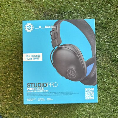JLab Studio Pro Bluetooth Wireless On-Ear Headphones - Black | eBay UK