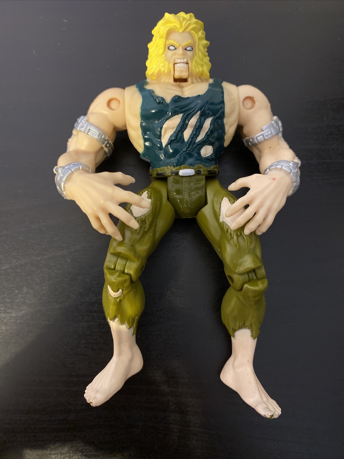 Sabertooth Xmen Action Figure Marvel Comics 90s Vintage Toy Bundle 2 ...