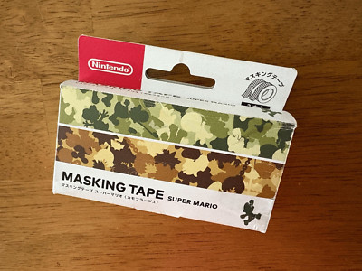 Nintendo Labo Masking Tape - Super Mario (camouflage) | eBay