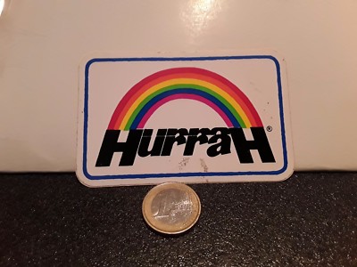 ADESIVO STICKER VINTAGE KLEBER hurrah arcobaleno | eBay