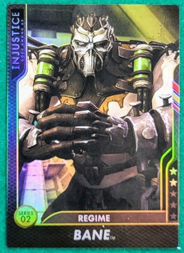 Regime Bane (Foil) - Injustice Arcade #015/110 - Series 2 Trading Card ...