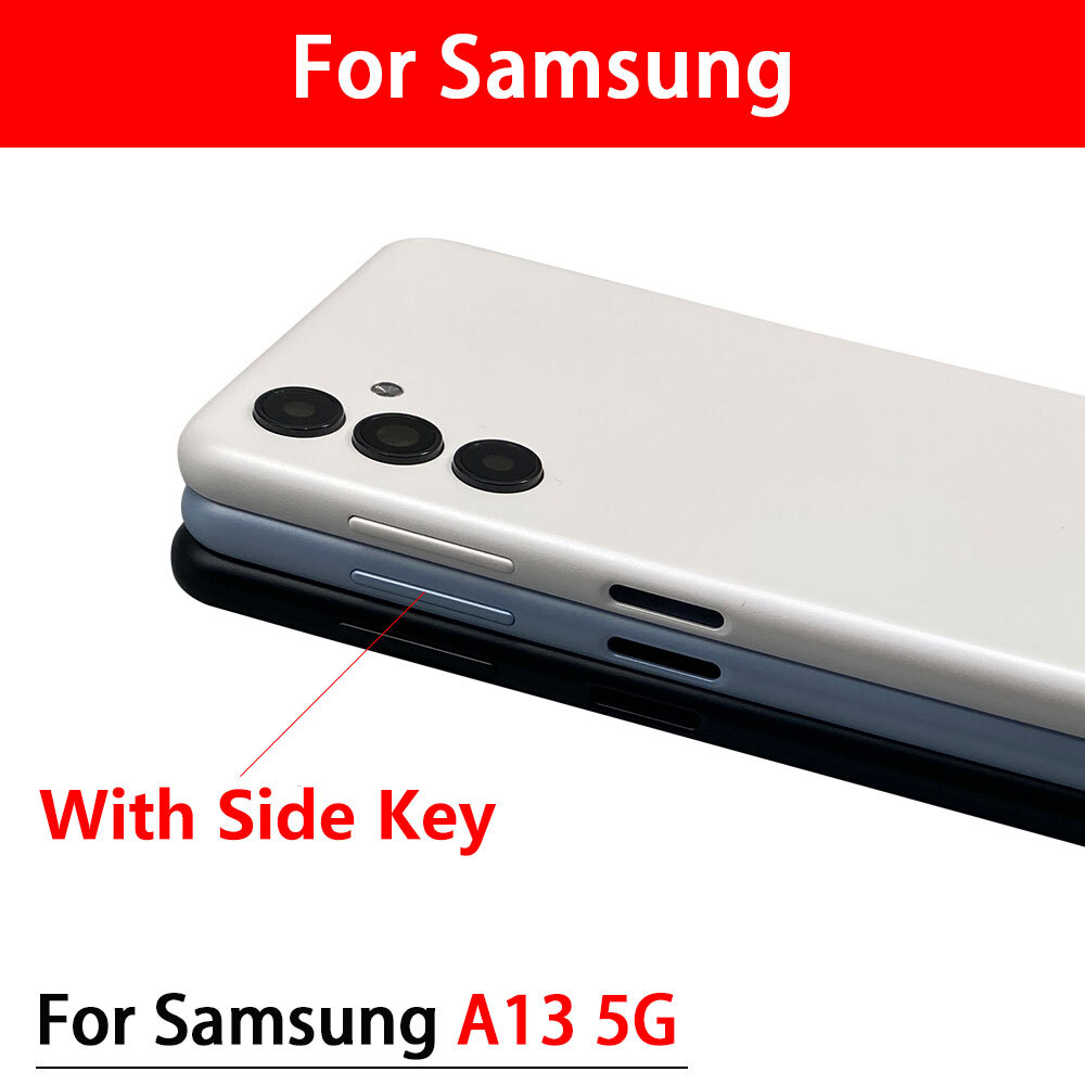 For Samsung Galaxy A13 4G / 5G Back Rear Cover Battery Door With Camera ...