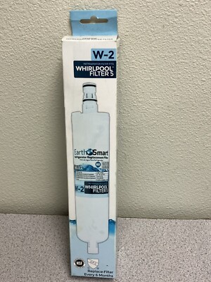 EarthSmart 802312 Twist & Lock W-2 Whirlpool Refrigerator Water Filter ...