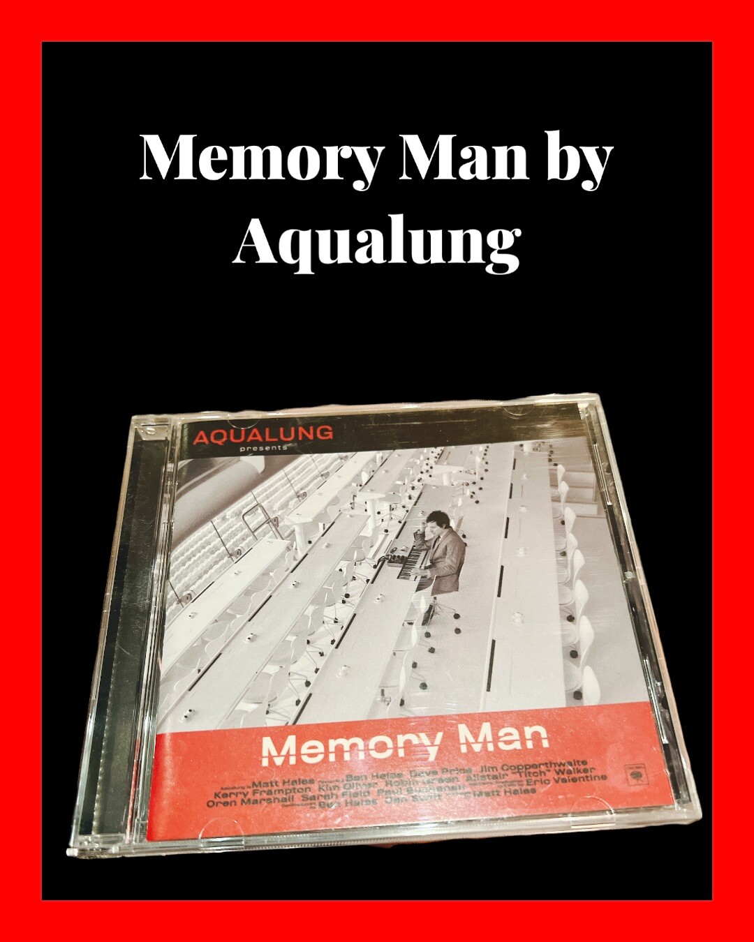 Aqualung Presents Memory Man CD 1 Disc Complete Audio Music Ships Same ...