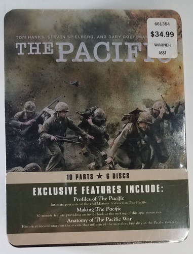 The Pacific Complete 10-Part HBO Miniseries, 6-DISC DVD SET in Metal ...