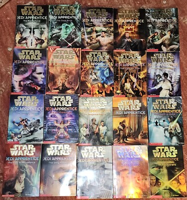 Star Wars jedi apprentice books lot Complete Set Plus Special Editions ...