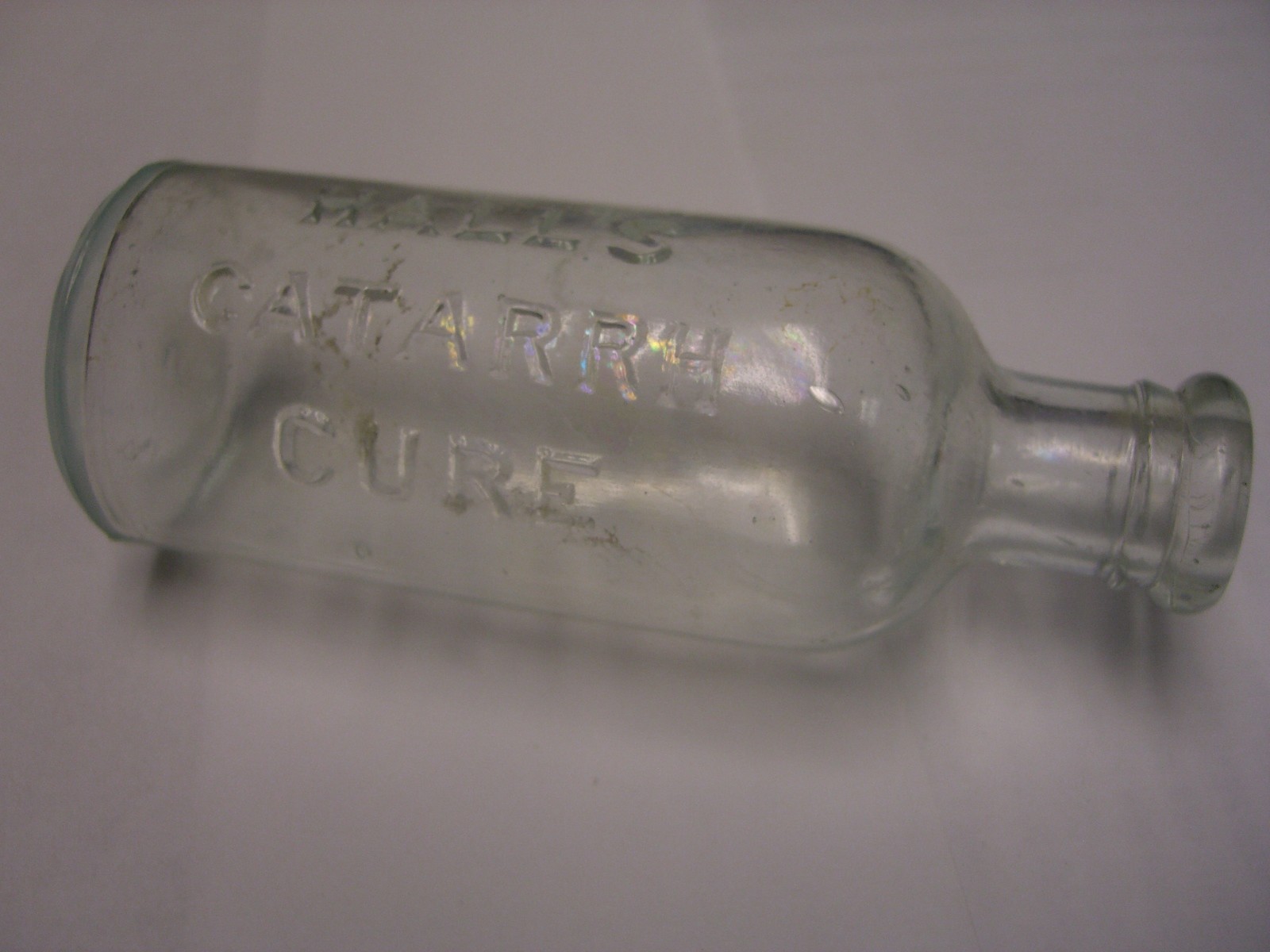 ANTIQUE HALL'S CATARRH CURE BOTTLE - c. 1900 | eBay