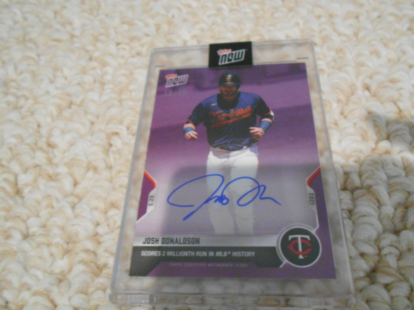 Josh Donaldson Autographed TOPPS NOW #281C 13 of 25 | eBay